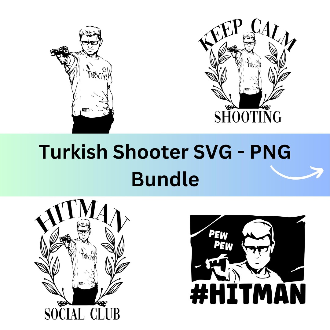 Turkish Olympic Shooter Svg Bundle, Summer Paris Olympics Trend Svg ...