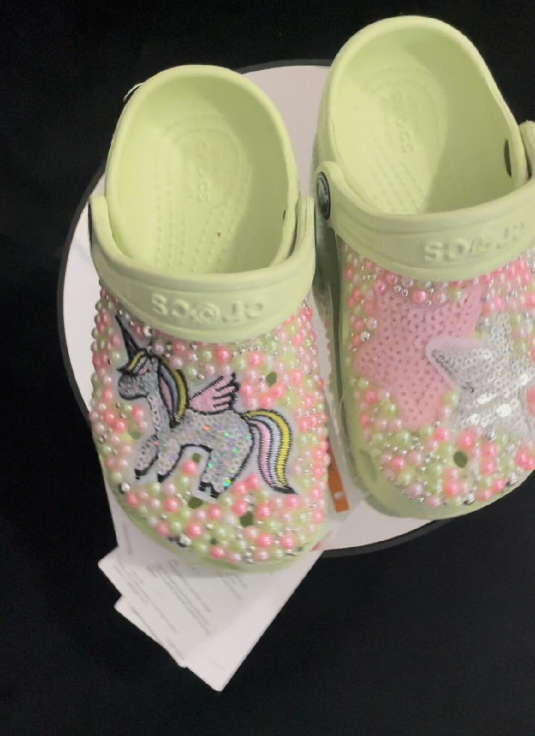 Bedazzled Bling Crocs Children - Etsy