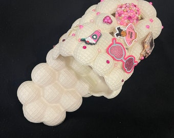 Custom Bubble Slides With Rhinestones and Charms - Etsy