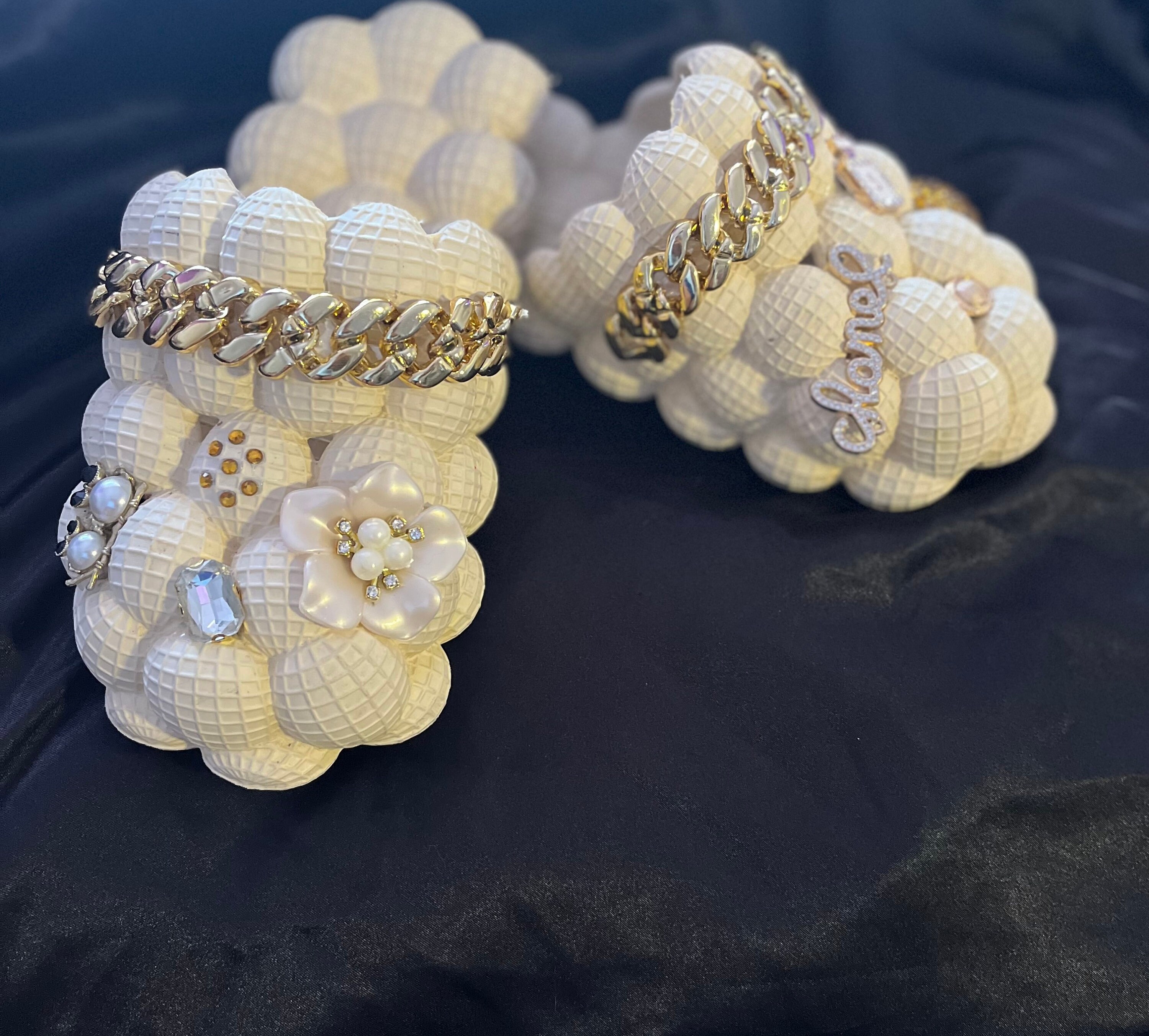 Custom Bubble Slides With Rhinestones and Charms - Etsy Custom Bubble Slides With Rhinestones and Charms - Etsy