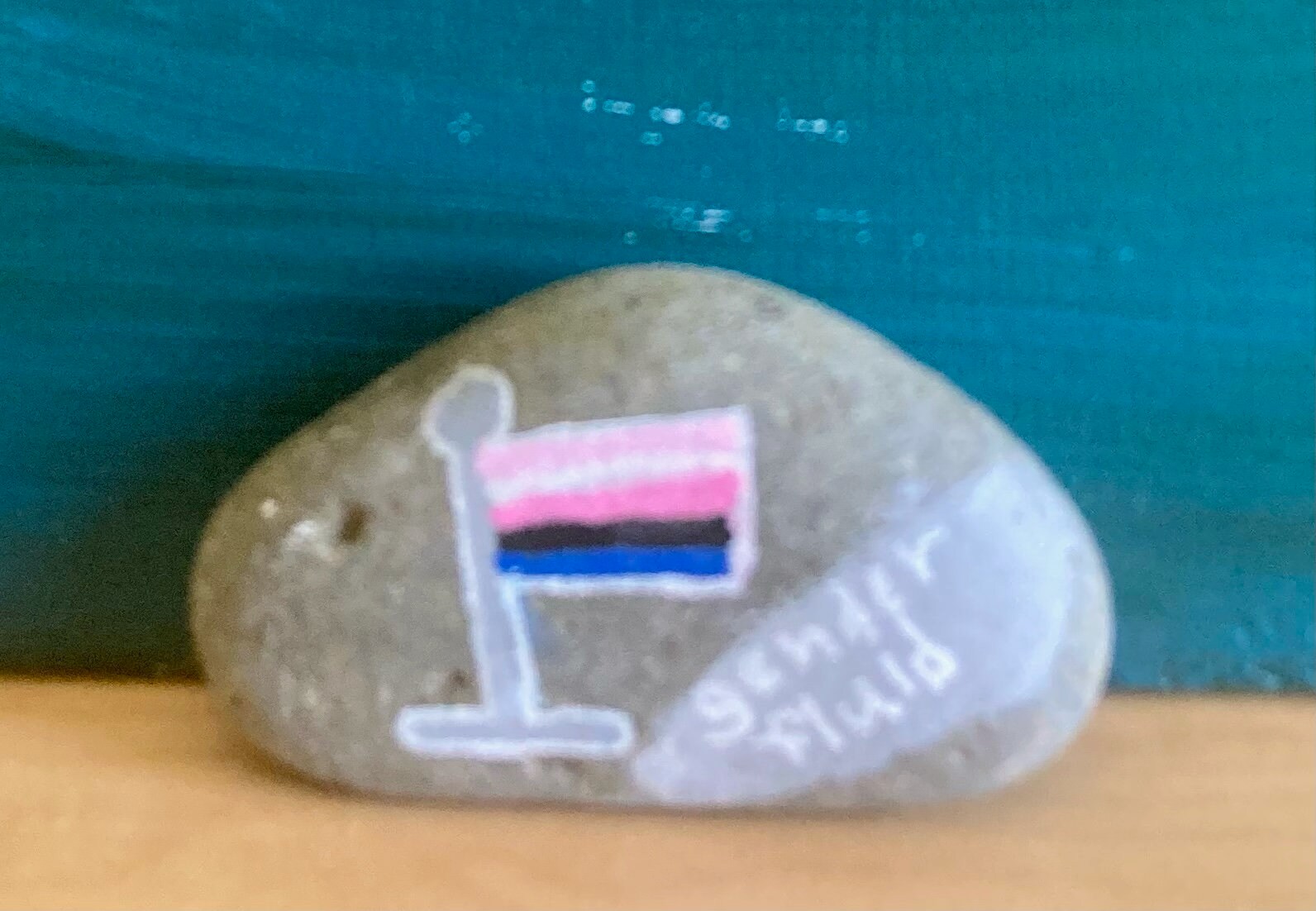 Gender Fluid Rock Art - Etsy