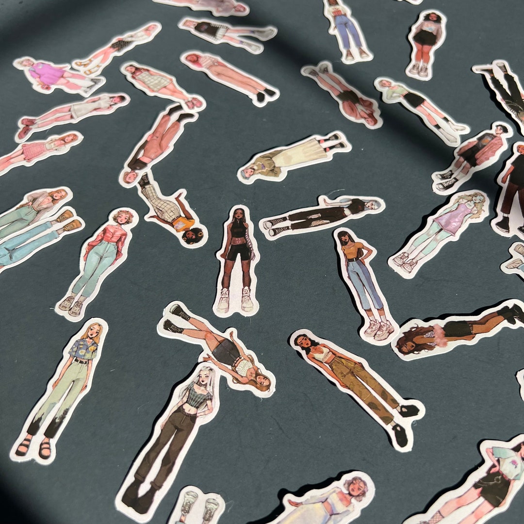 Cool Kids Die-cut Sticker Pack - Etsy