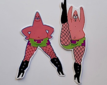 Spongebob Patrick Fishnets - Etsy