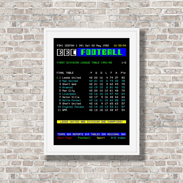 Leeds United - Etsy UK