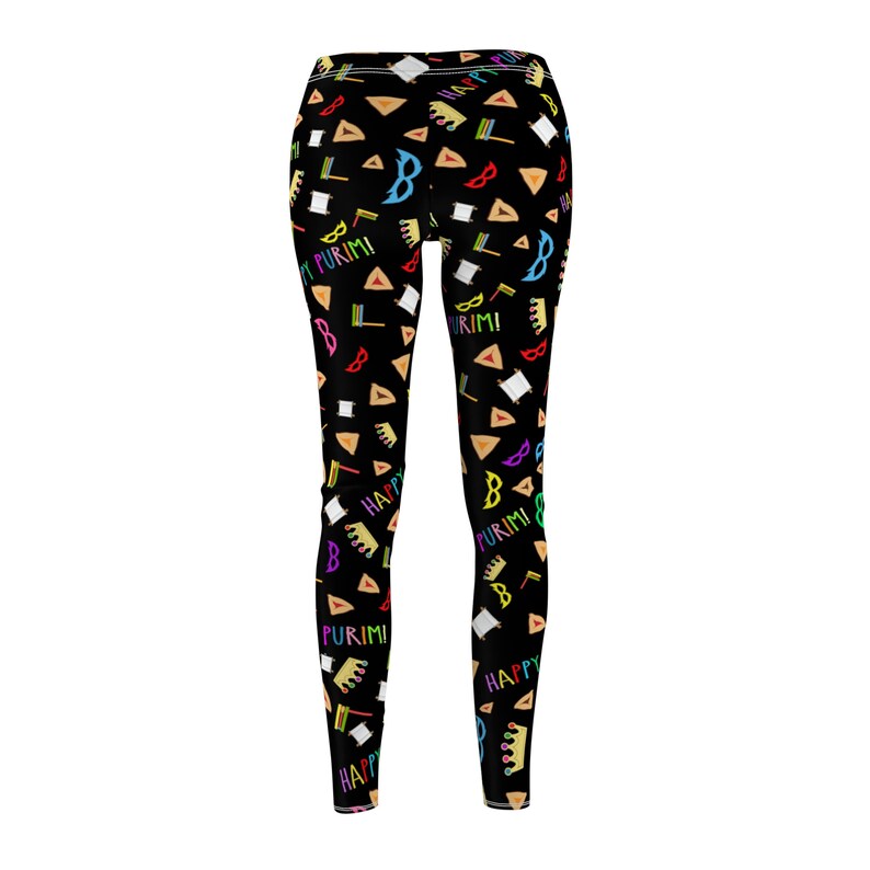 Happy Purim! Leggings With Hamantashen, Megillahs, Masks, Groggers and ...