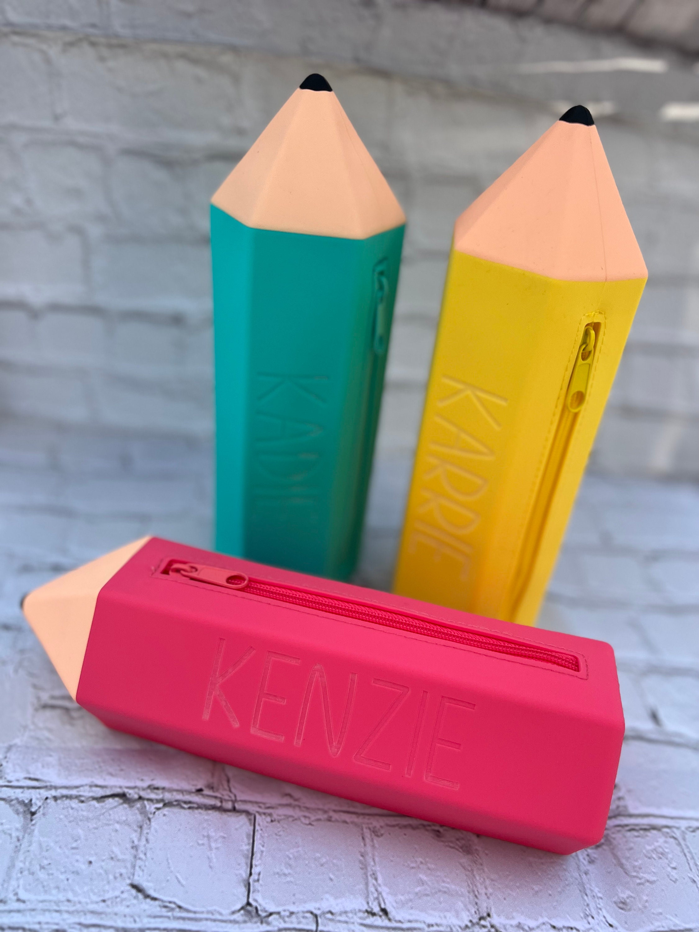 Back to School Personalized Pencil Pouch Personalized Pencil - Etsy