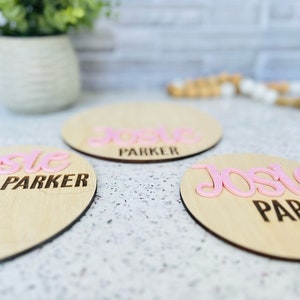Personalized Baby Announcement Sign, Baby Name With Birth Stats, Baby ...