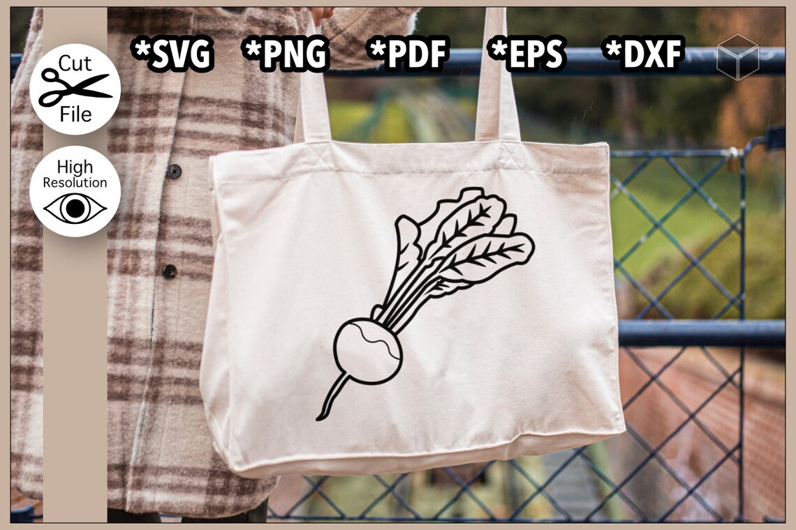 Turnip Color and Outline Clipart Svg Png Pdf Dxf Eps Cut - Etsy