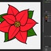 Festive Poinsettia Cut File, Christmas Flower (svg, Png, Pdf, Eps, Dxf ...