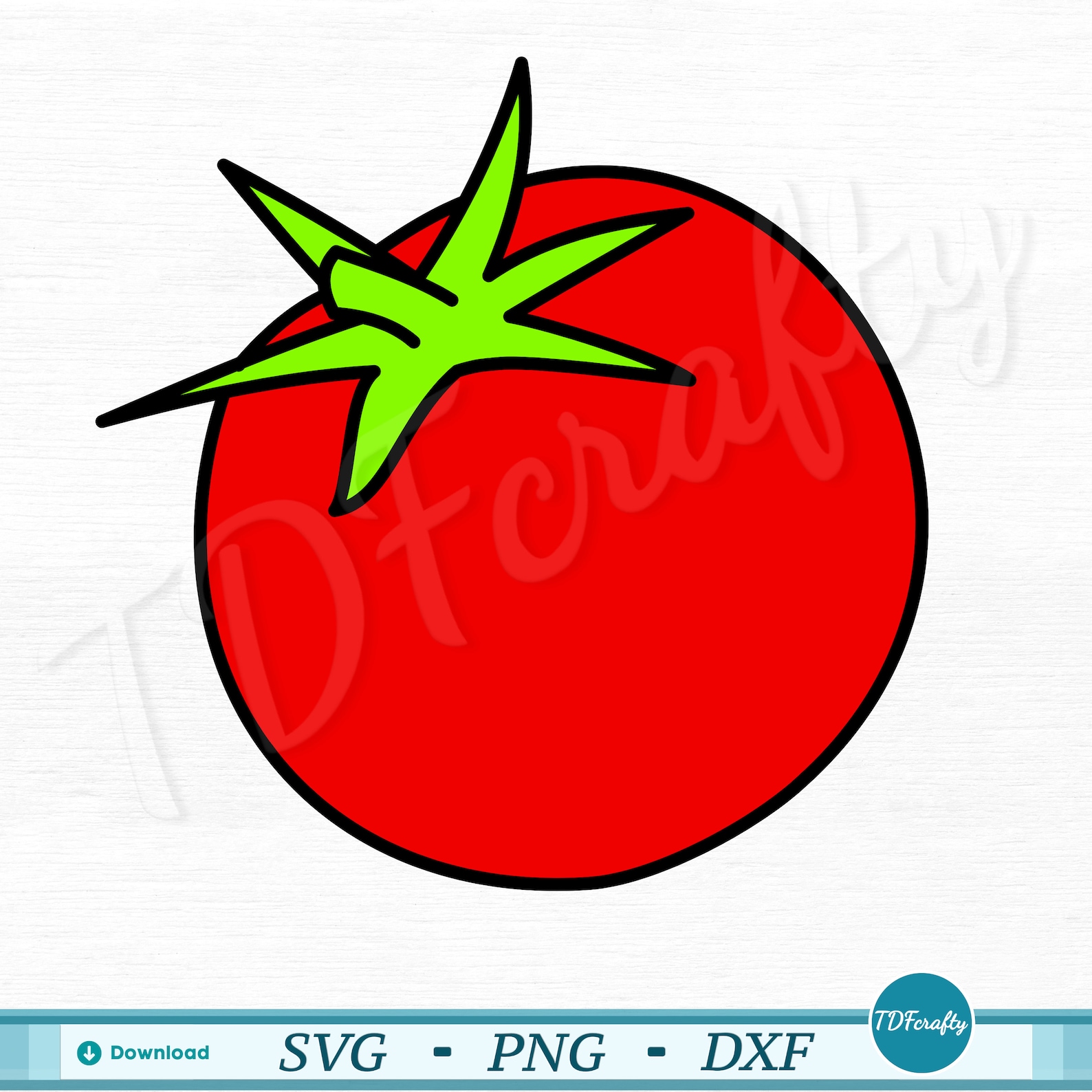 Tomato Cut File Svg, Vegetable Png, Fruit Dxf for Graphic Design for ...