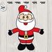 Santa Claus Cut File Svg, Png, Pdf, Dxf, Eps for Cutting Machine - Etsy ...