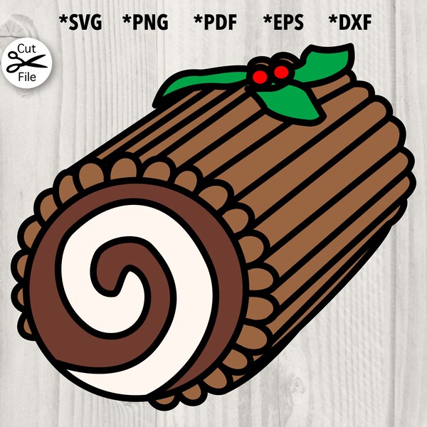 Yule Svg File - Etsy