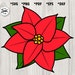 Festive Poinsettia Cut File, Christmas Flower (svg, Png, Pdf, Eps, Dxf ...