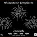 Fireworks Rhinestone Template SS10 and Bonus SS06 Digital Download Svg ...