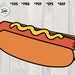 Hot Dog Cut File Svg, Png, Pdf, Dxf, Eps - Etsy Canada