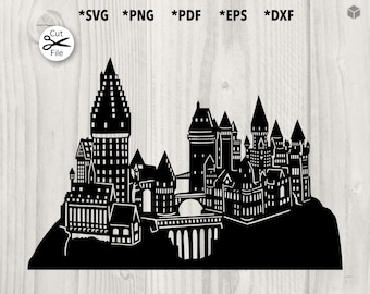Hogwarts Castle Outline