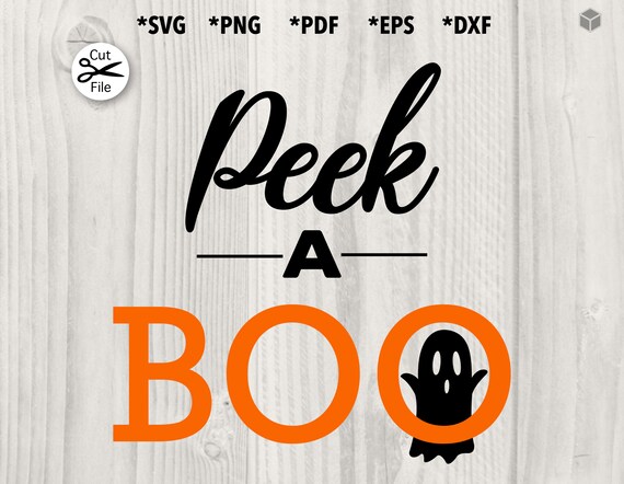 Peek a Boo Cut File Svg Png Pdf Eps Dxf - Etsy