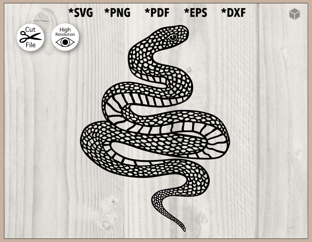 Snake Scales Outline Svg, Png, Pdf, Dxf, Eps - Etsy Canada