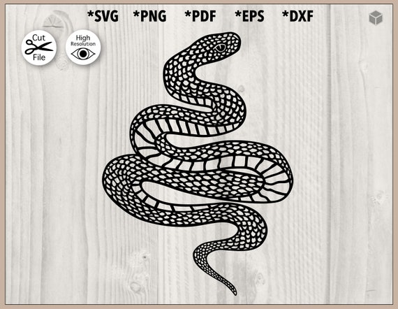 Snake Scales Outline Svg Png Pdf Dxf Eps - Etsy