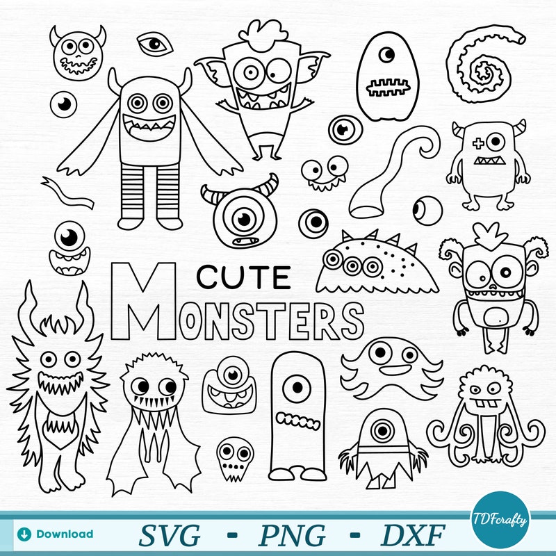 Goofy Outline Svg - Etsy