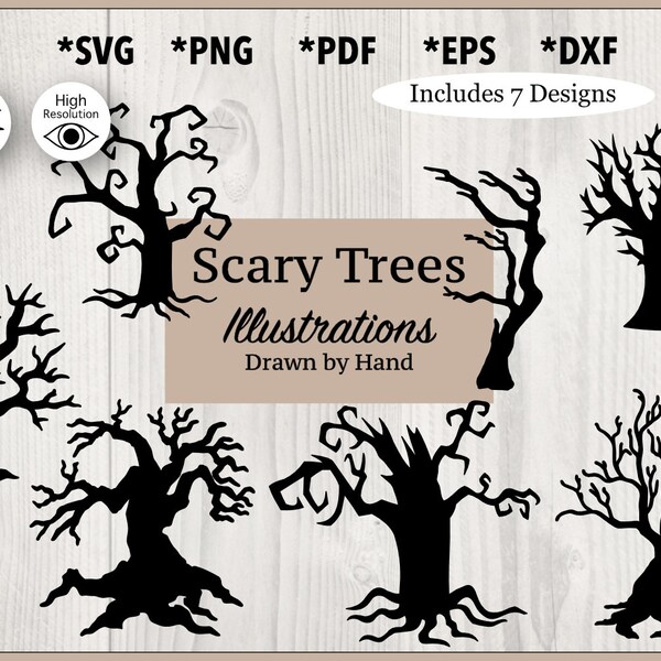Spooky Tree - Etsy