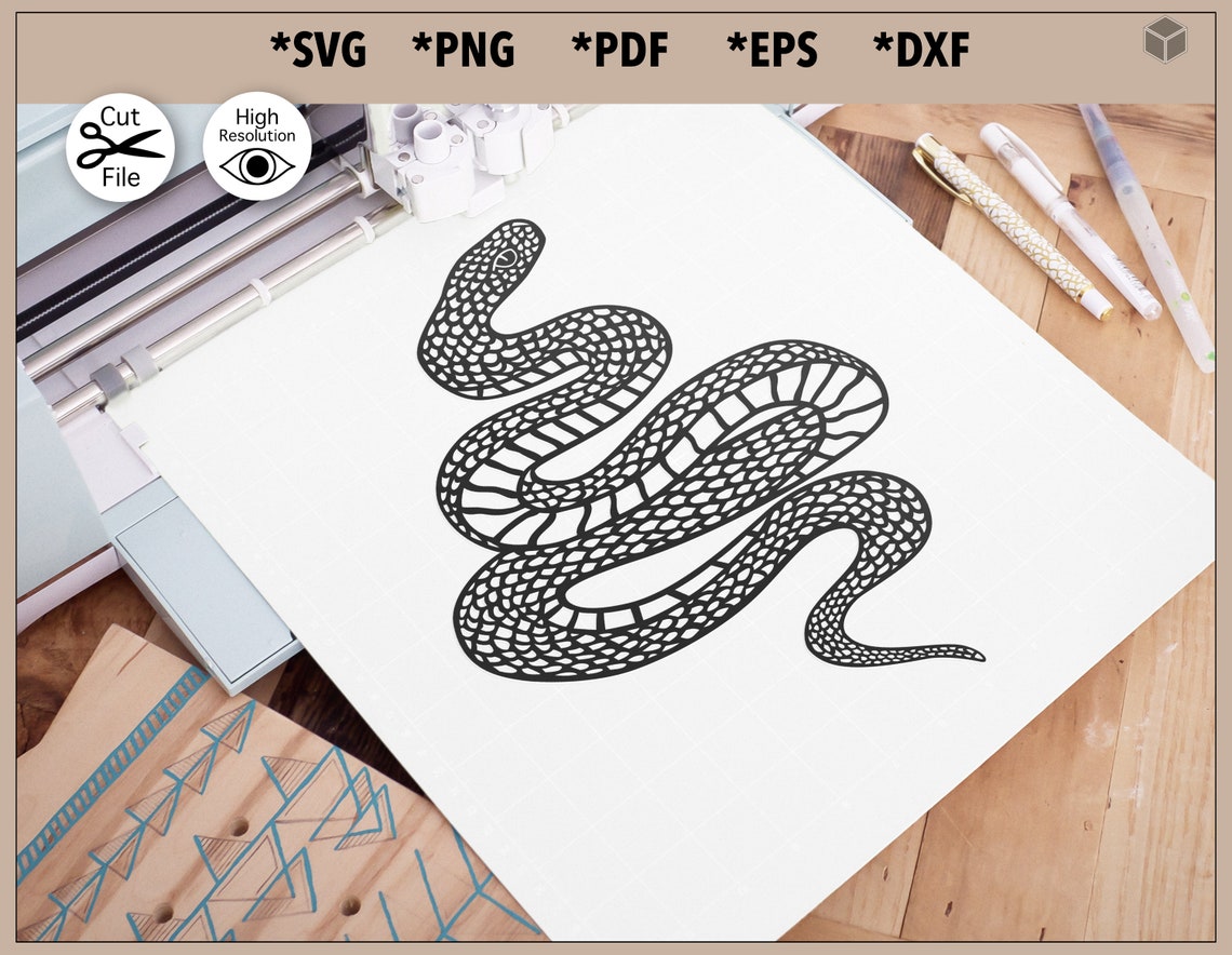 Snake Scales Outline Svg Png Pdf Dxf Eps - Etsy