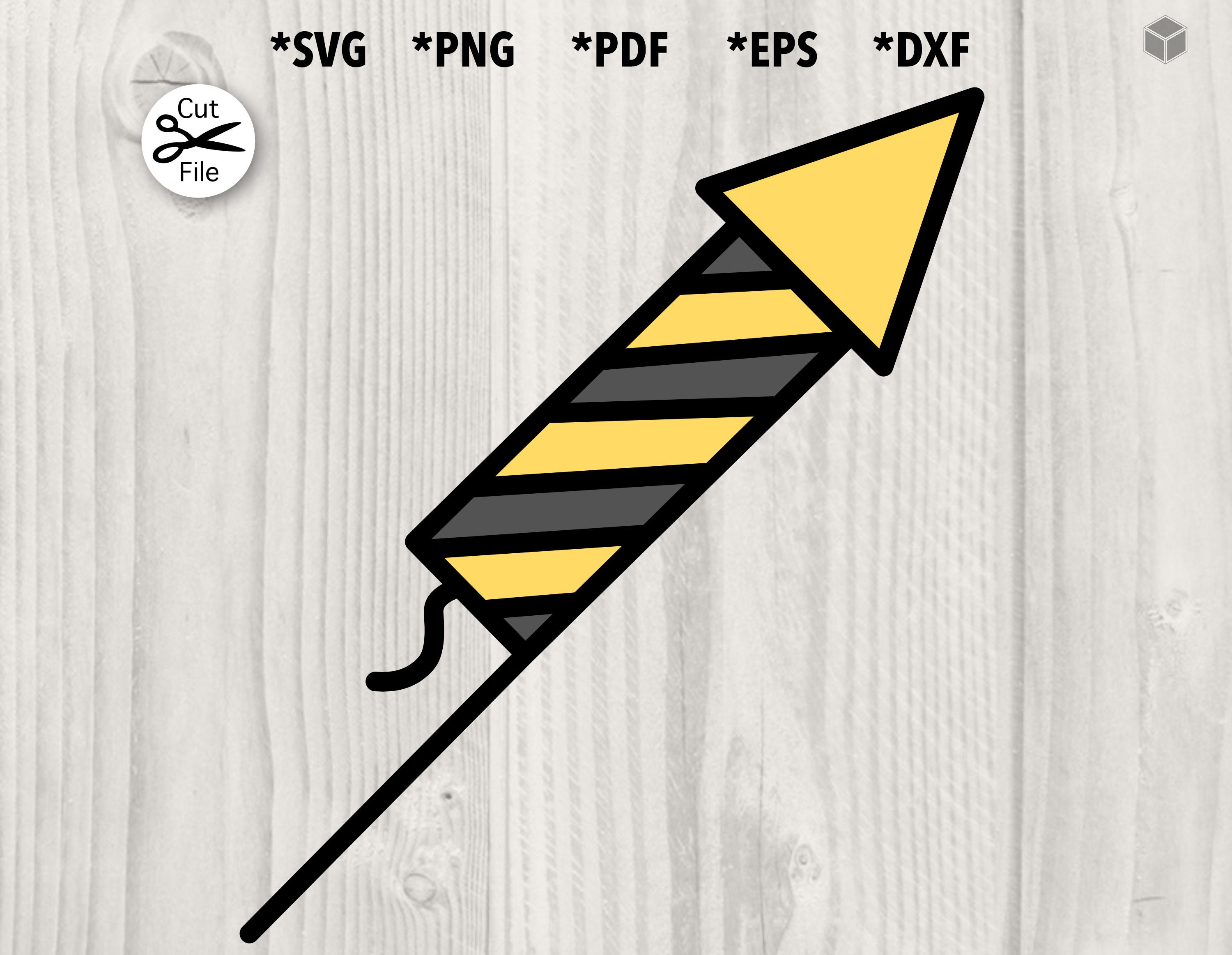 Firework Launcher Svg Png Pdf Dxf Eps - Etsy