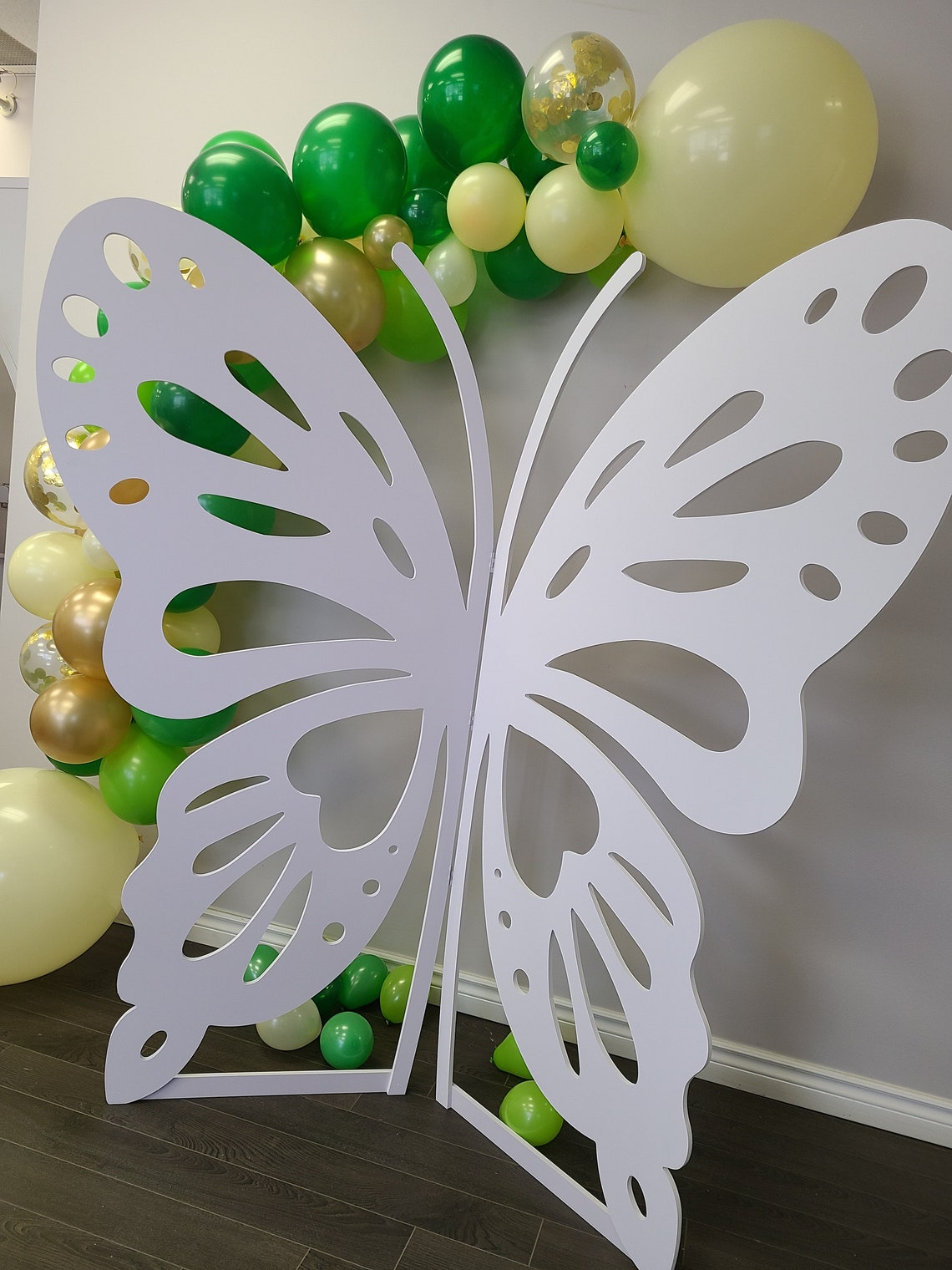 Free Standing Butterfly Backdrop Photo Backdrop Unique - Etsy