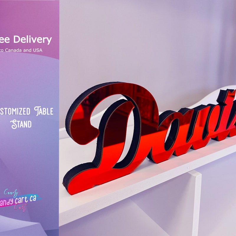 Table Base Letters - Etsy