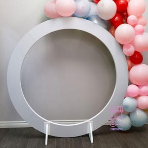 Trendy Backdrop, Ring Photo Backdrop | Free Standing | Event Decor - Etsy