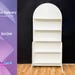 Treat Wall, Party Backdrop, Event Decor, Arched Backdrop With Shelves ...