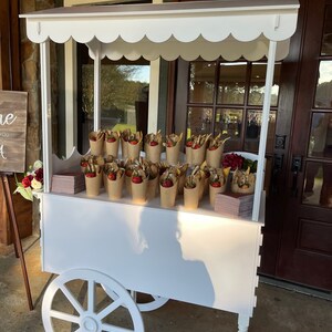 Sweet Cart on Decorative Wheels, Candy Cart | Adult Sweet Cart | Cake ...