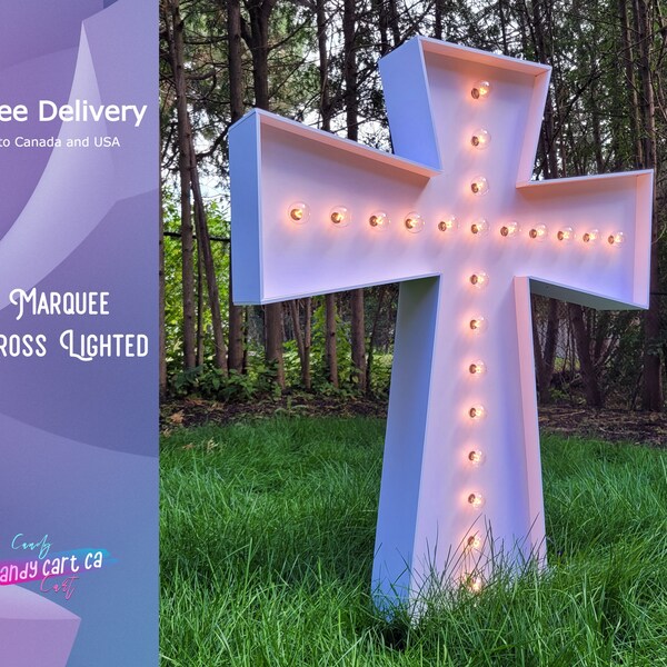 Lighted Cross - Etsy