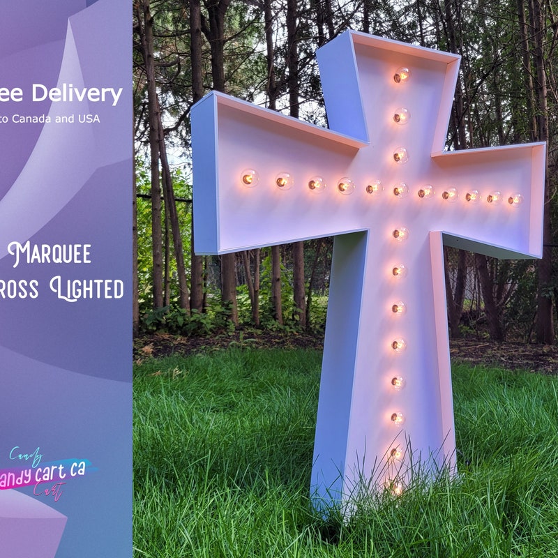 Lighted Cross - Etsy