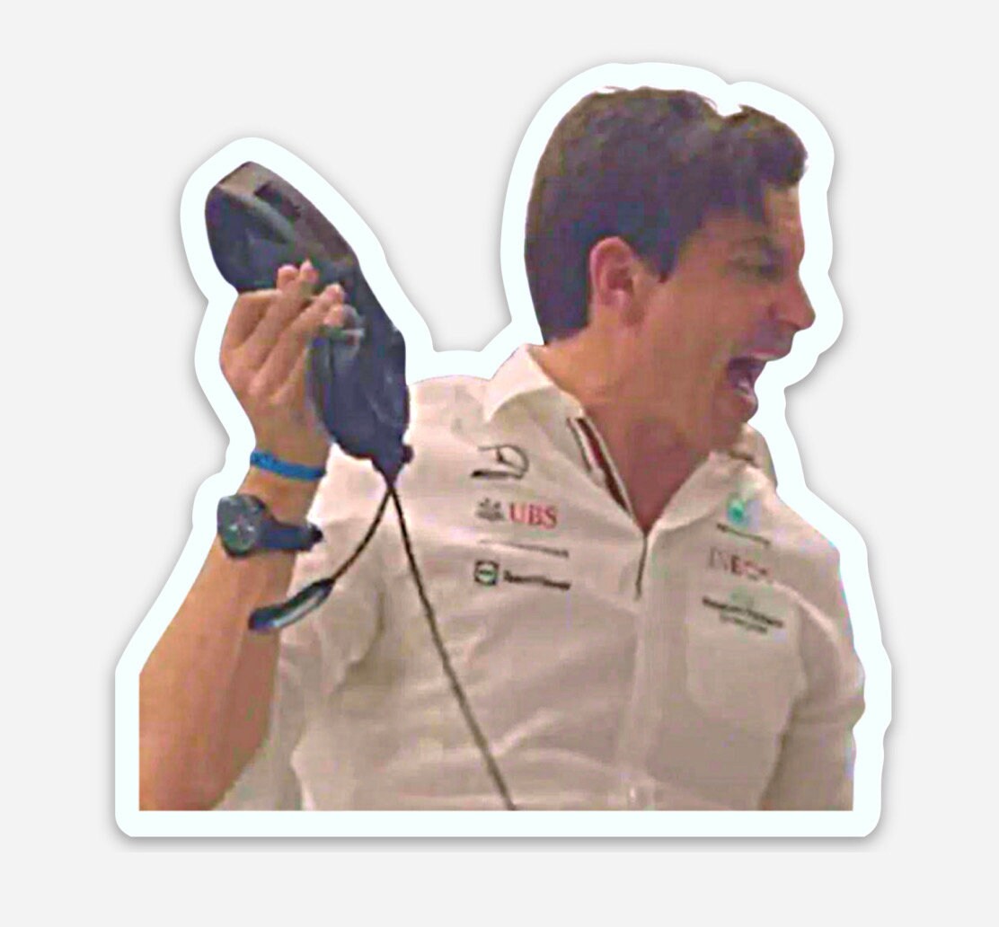 Mercedes AMG F1 Sticker Sheet - Etsy