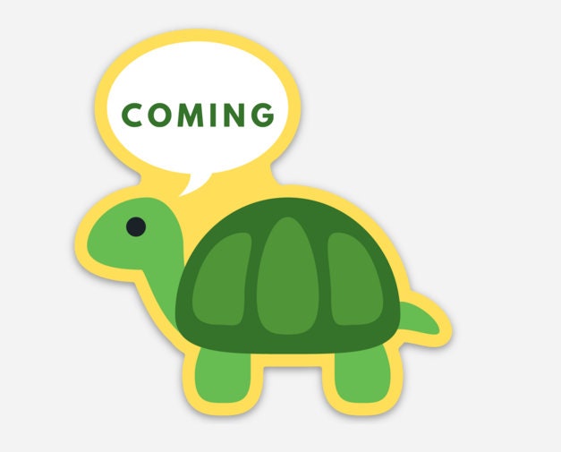 Slow Turtle Clipart