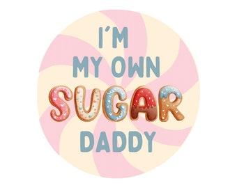 Sugar Daddy Sticker - Etsy