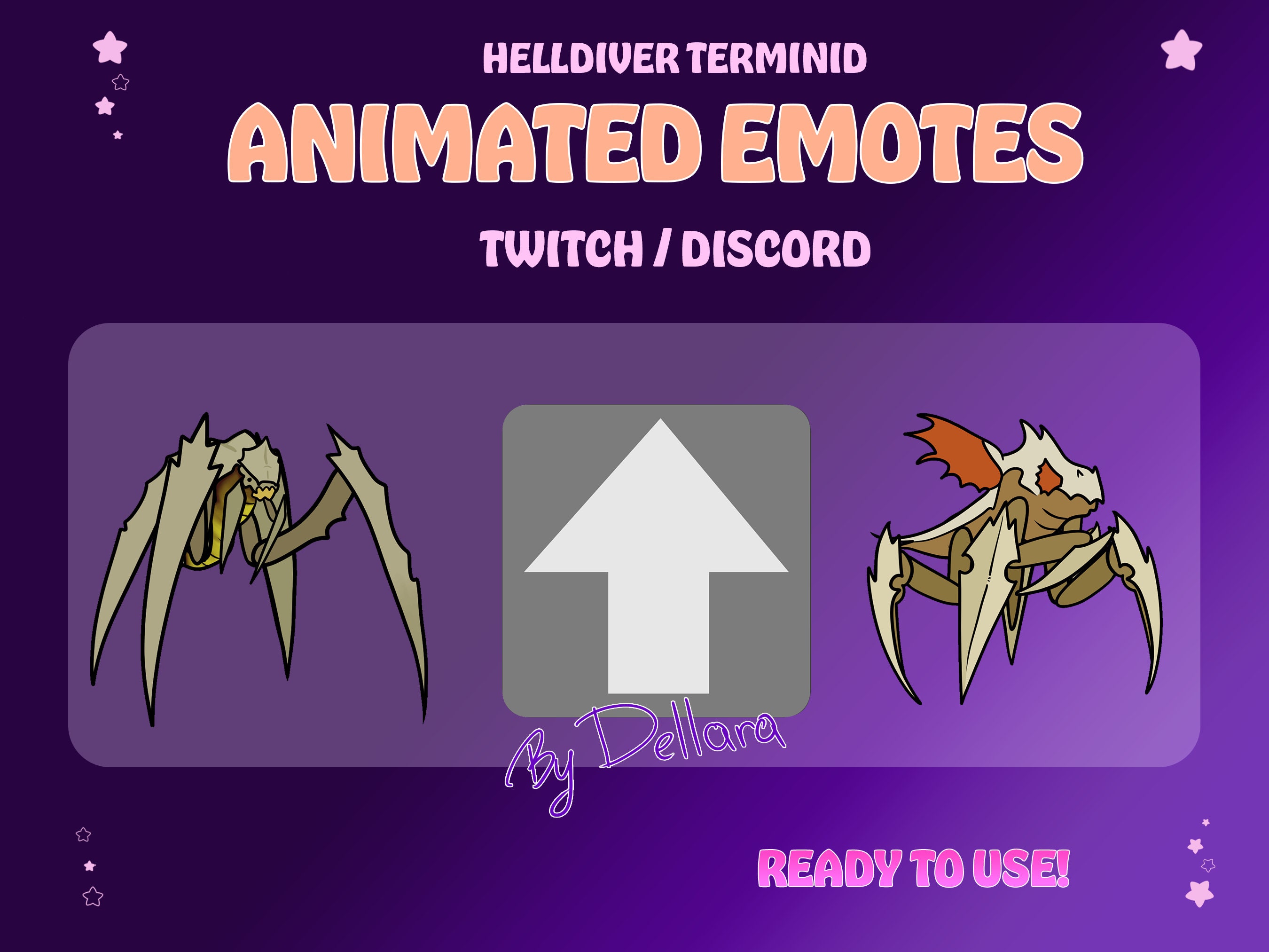 Helldiver Terminids Bundle Twitch / Discord Emote , Helldivers 2, Game ...