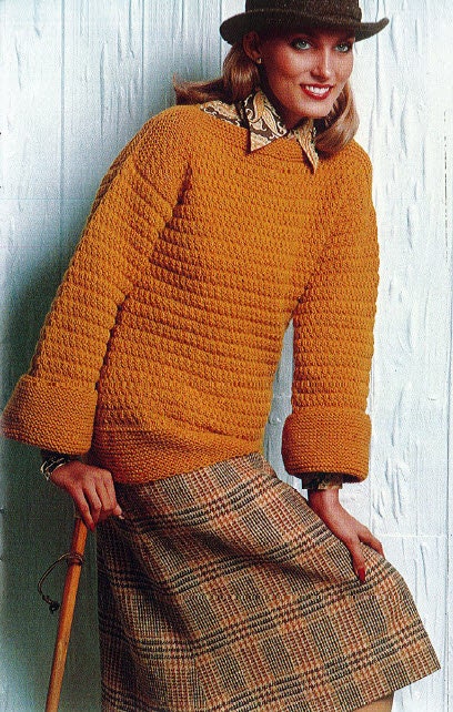 7 Vintage Classic Knit & Crochet Patterns - Etsy