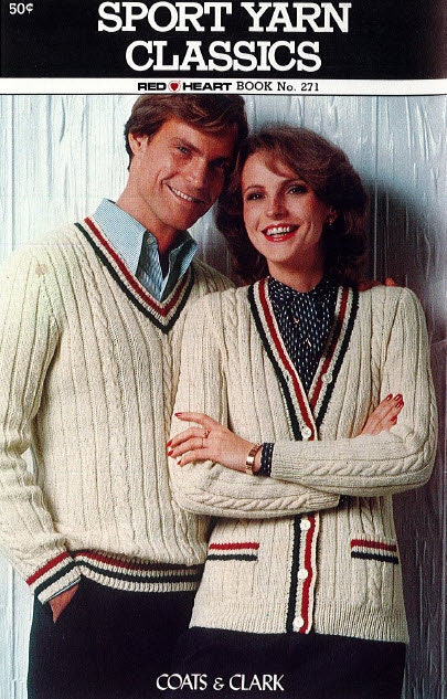 7 Vintage Classic Knit & Crochet Patterns - Etsy