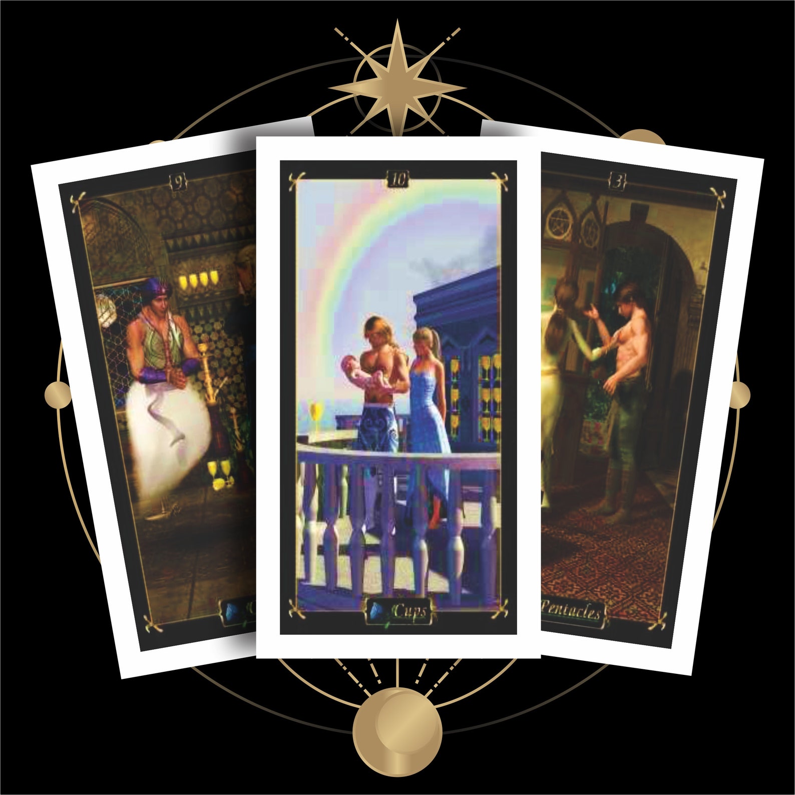 Printable Tarot Oracle Heroes Digital Tarot Cards, Downloadable and ...