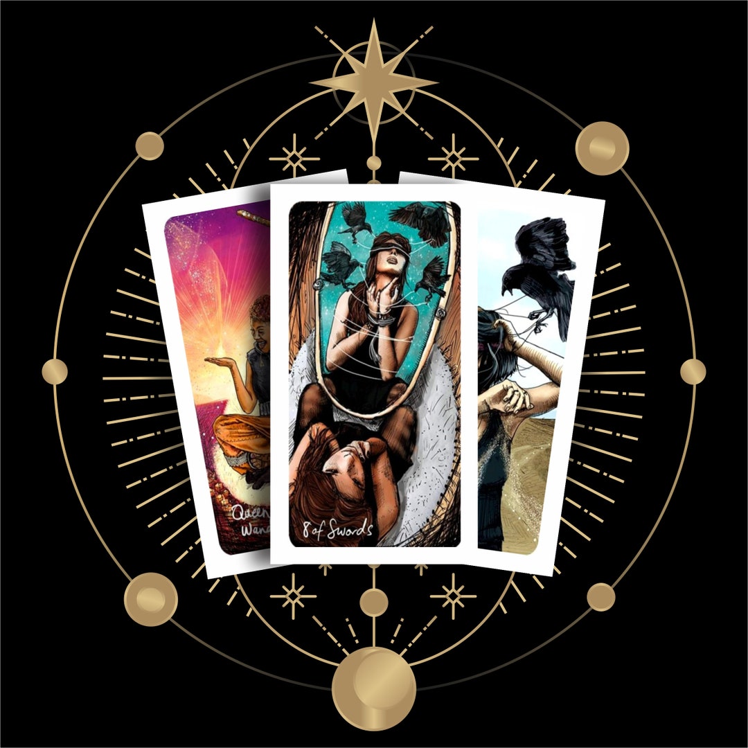 Cartas de Tarot Oraculo seen Digital descargable e imprimible - Etsy España