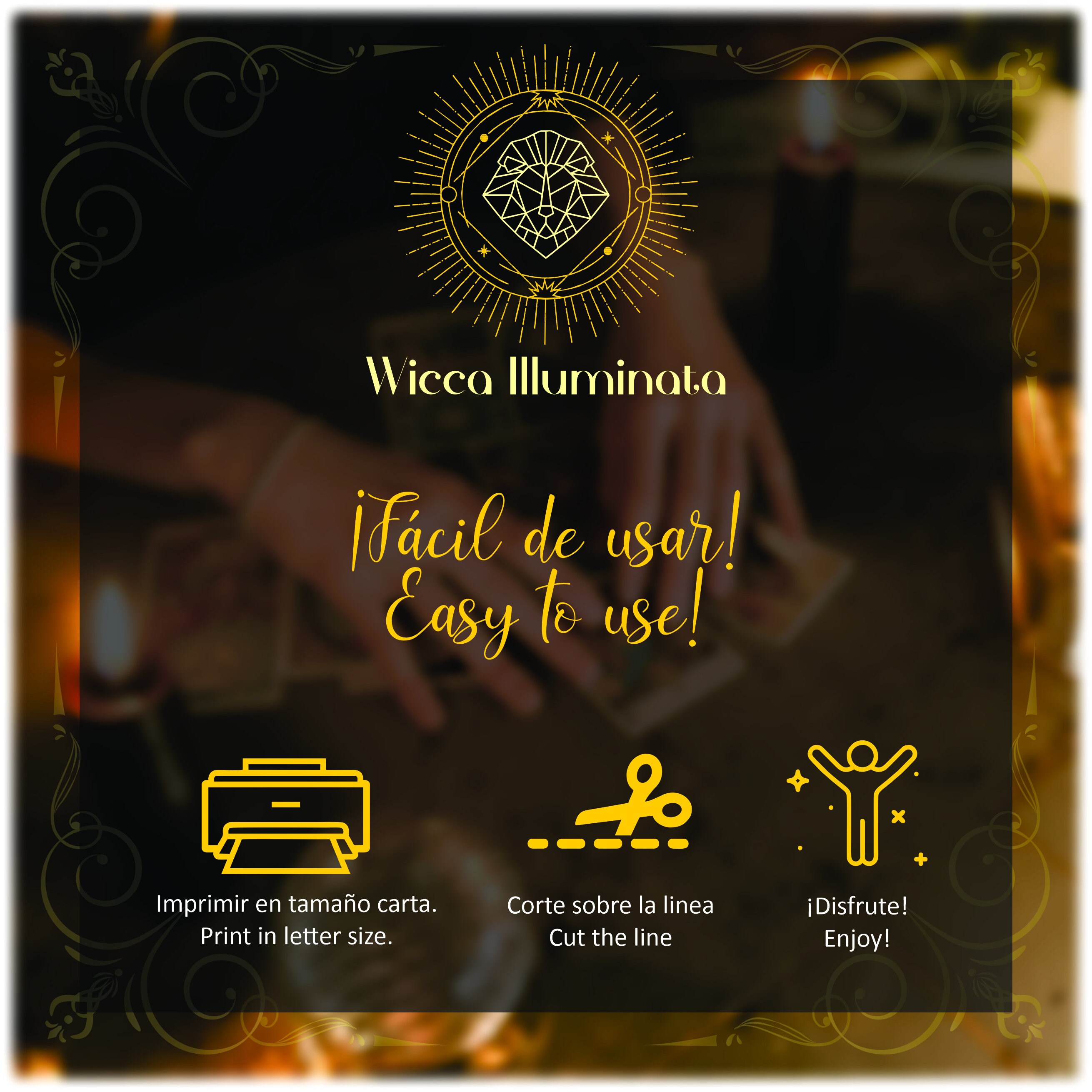 Printable Tarot Downloadable and Printable Fabula Mundi Tarot Cards - Etsy