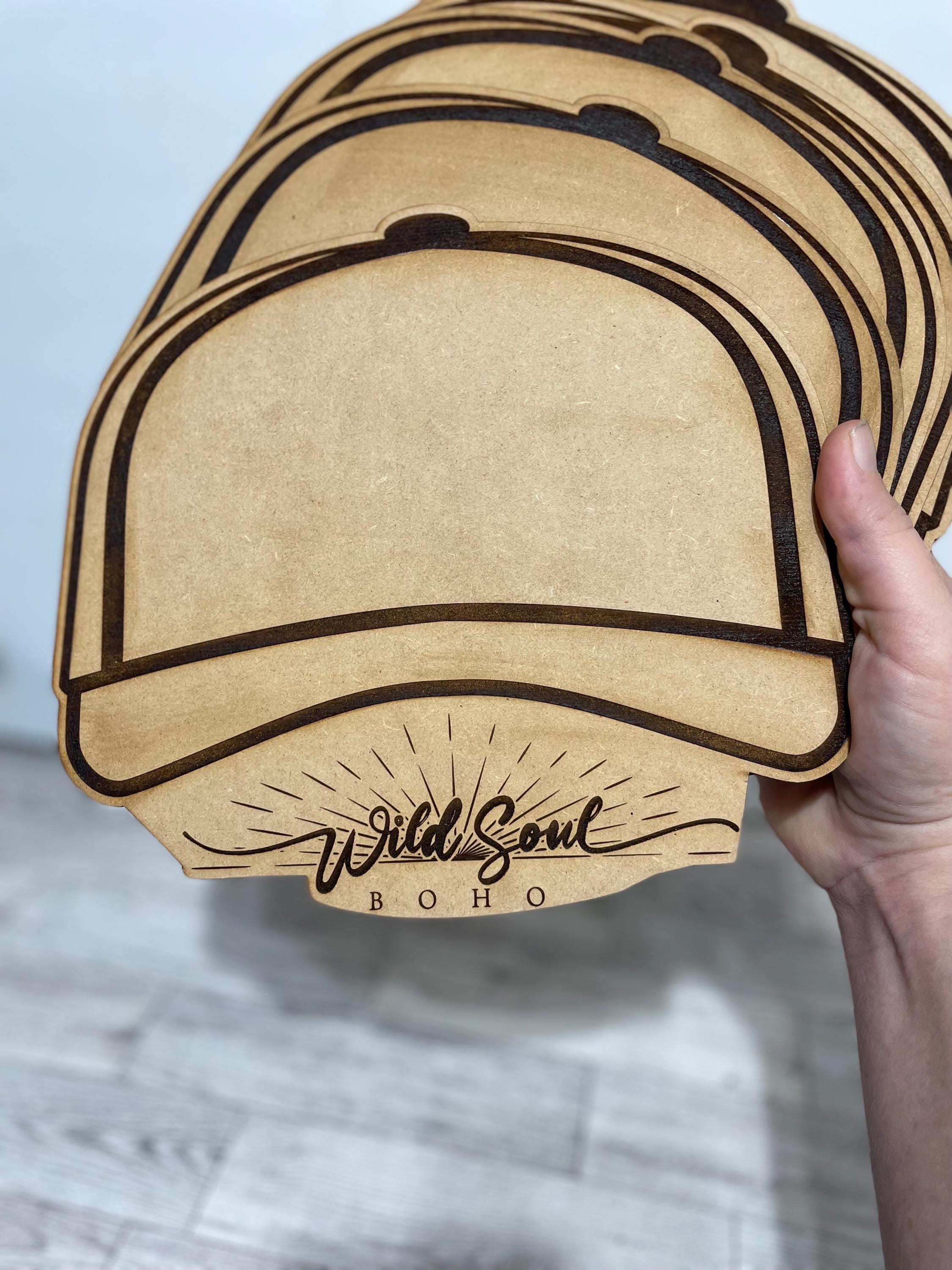 Personalized Hat Bar Template, Trucker Hat Board, Trucker Hat Vision ...