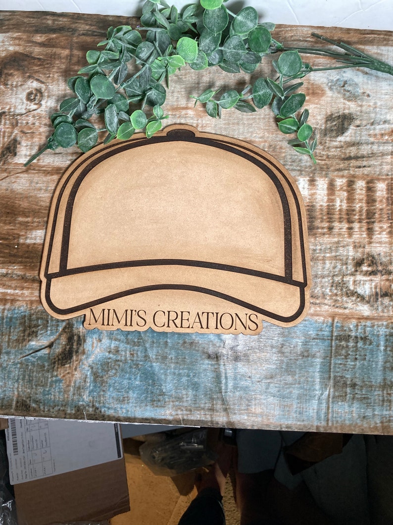 Personalized Hat Bar Display, Trucker Hat Board, Trucker Hat Vision ...