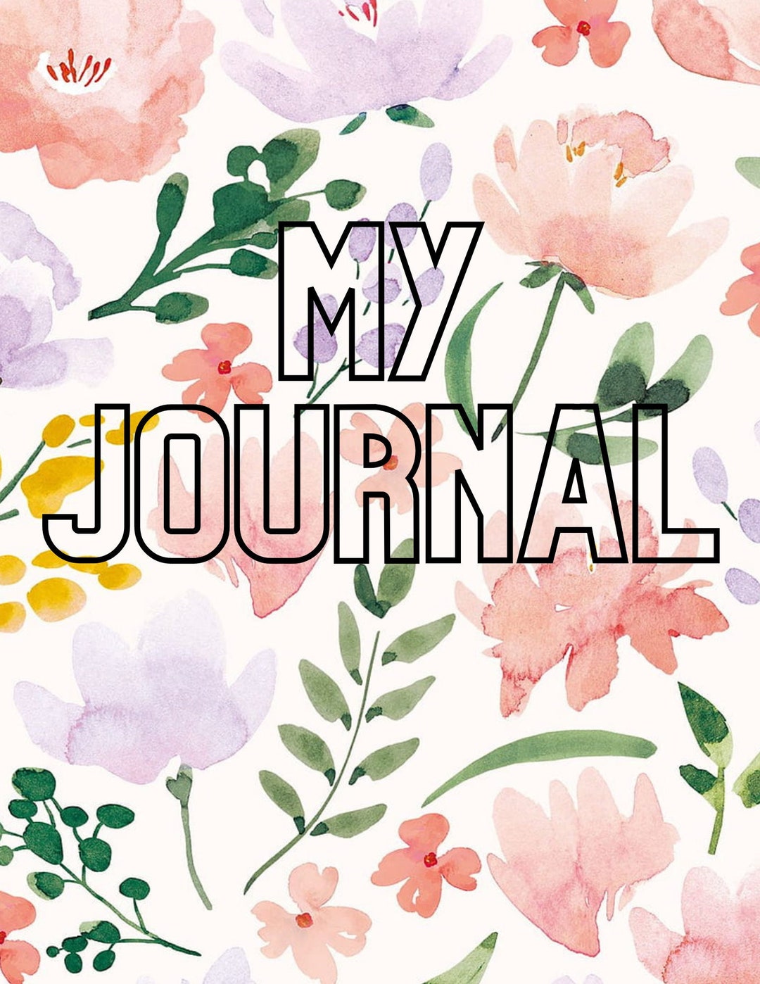 My Journal Digital Download - Etsy