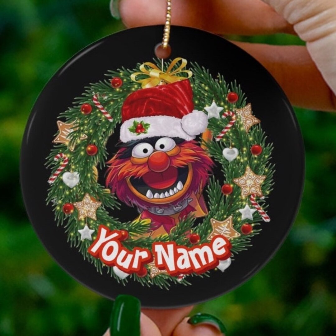 The Muppets Animal Ornament, Personalized Christmas, Ceramic, Fun Gift ...