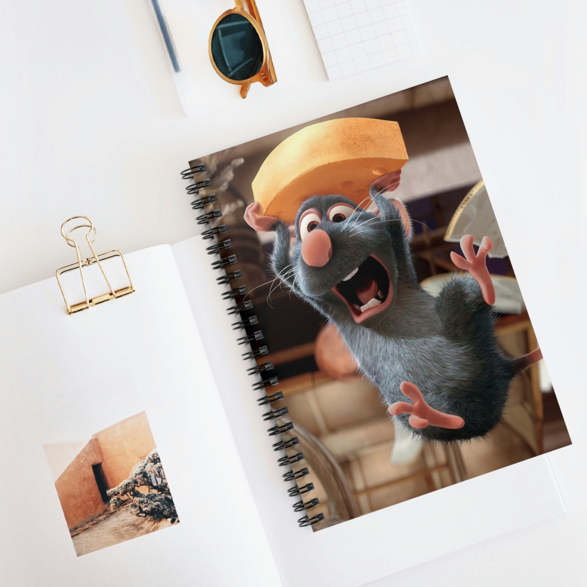 Ratatouille Disney Autograph Book Cover Little Chef Cookbook Spiral ...