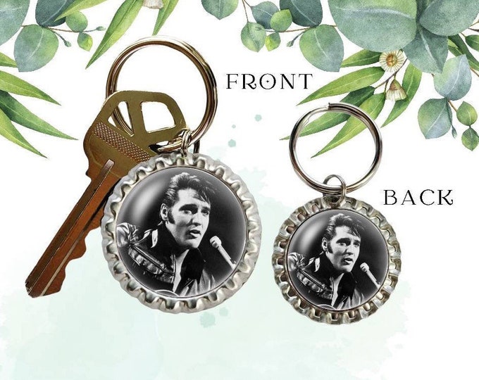 Jailhouse Rock Keychain Elvis Presley - Etsy