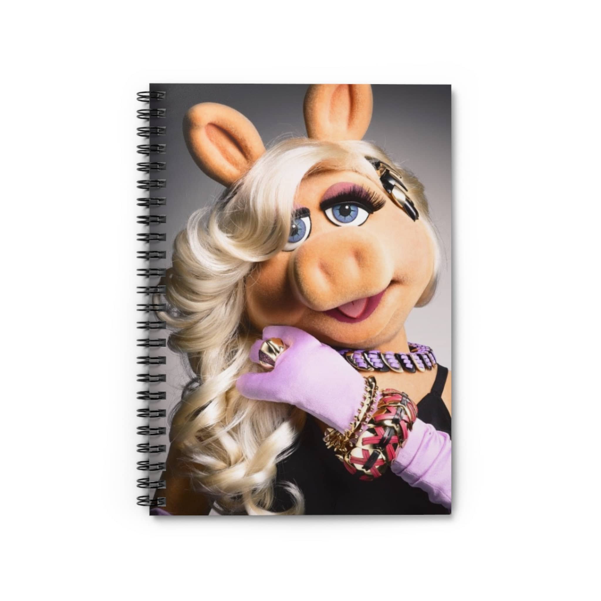 The Muppets Miss Piggy Fashion Blonde Cute Piggy Spiral Notebook ...